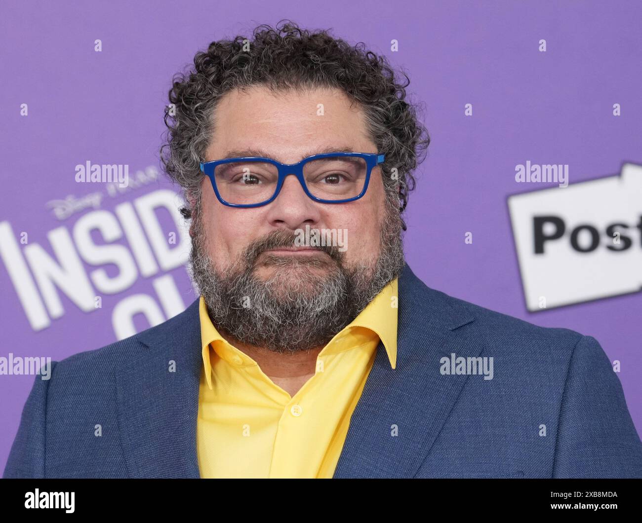 Bobby Moynihan arrives at the Disney And Pixar's INSIDE OUT 2 World ...