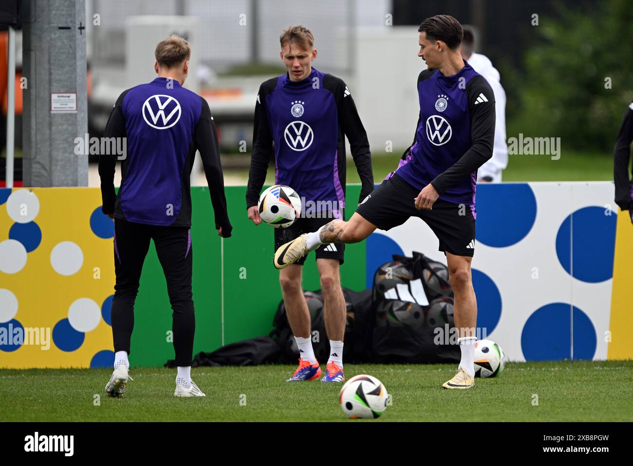 Herzogenaurach, Germany. 11th June, 2024. Soccer: European Championship, national team, training ...