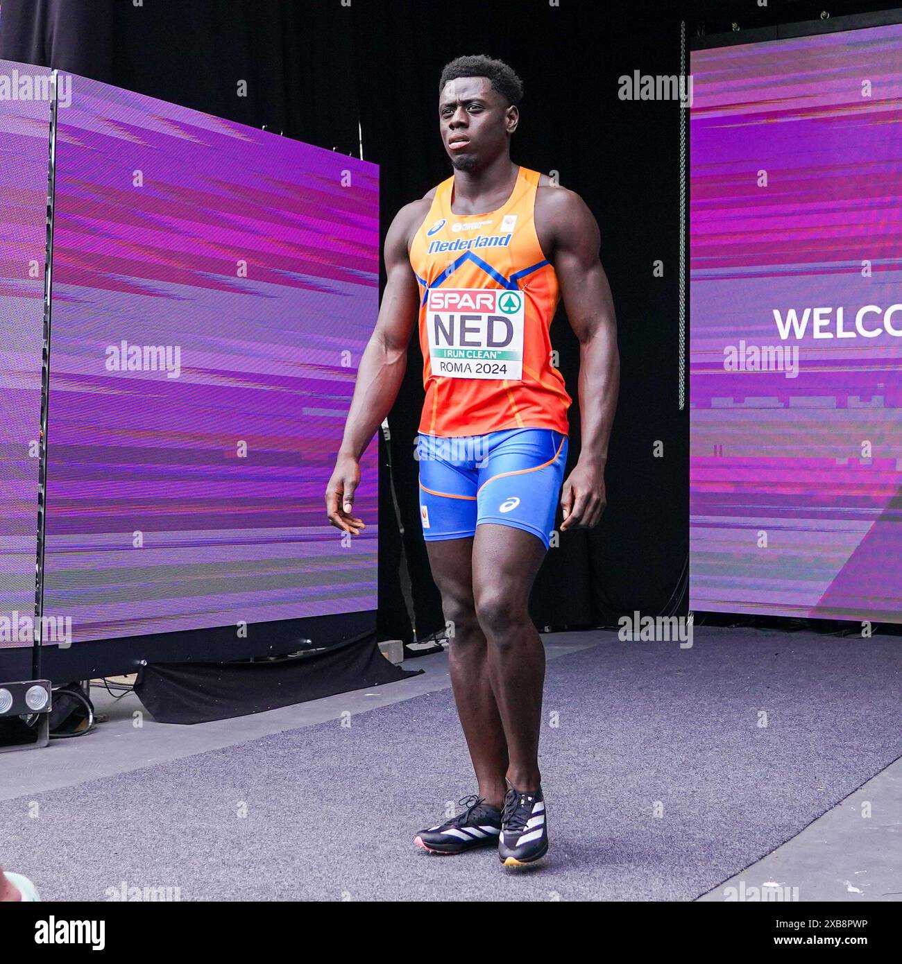 Rome, Italy. 11th June, 2024. ROME, ITALY - JUNE 11: Elvis Afrifa of ...
