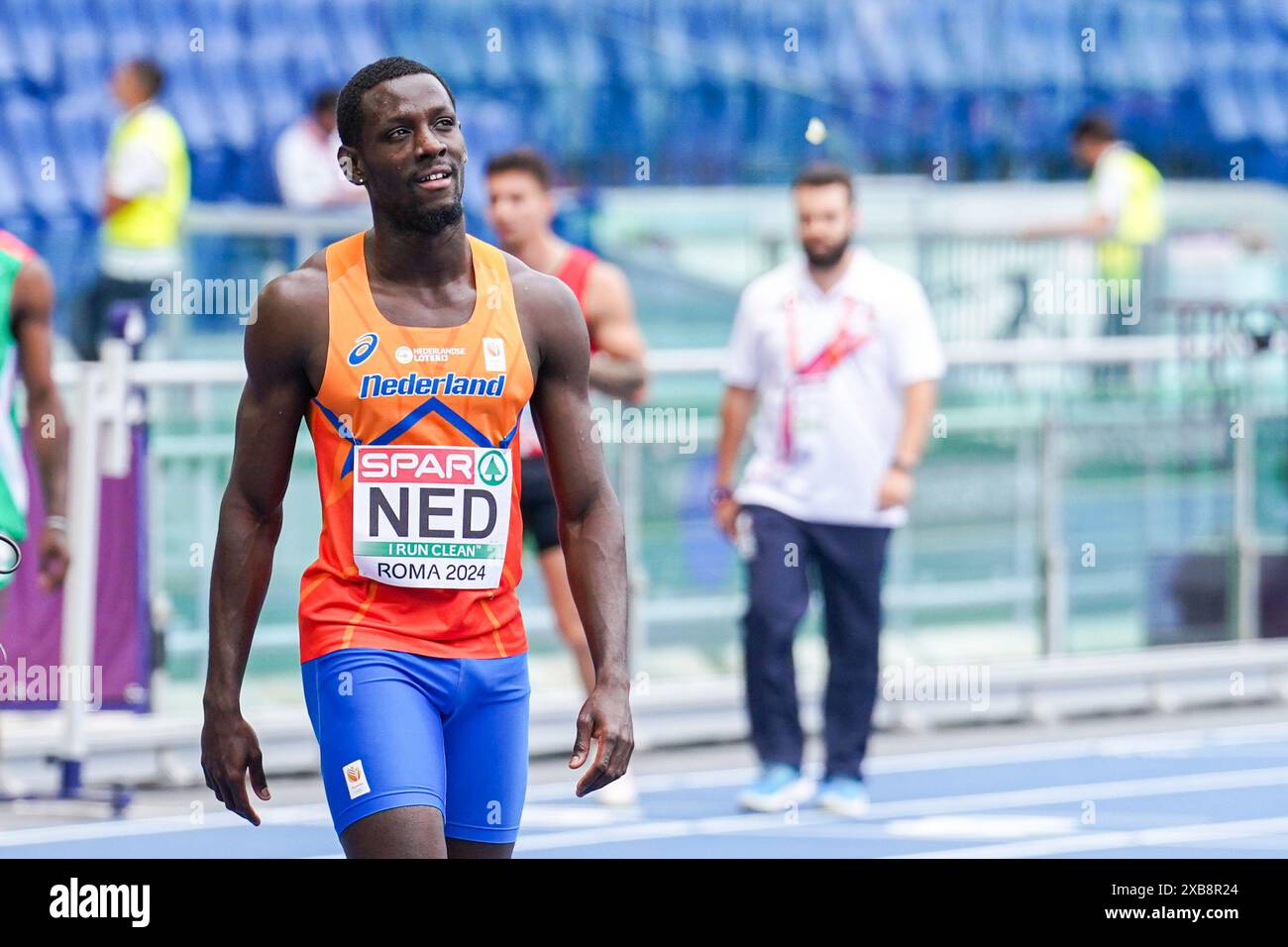 Rome, Italy. 11th June, 2024. ROME, ITALY - JUNE 11: Taymir Burnet of ...