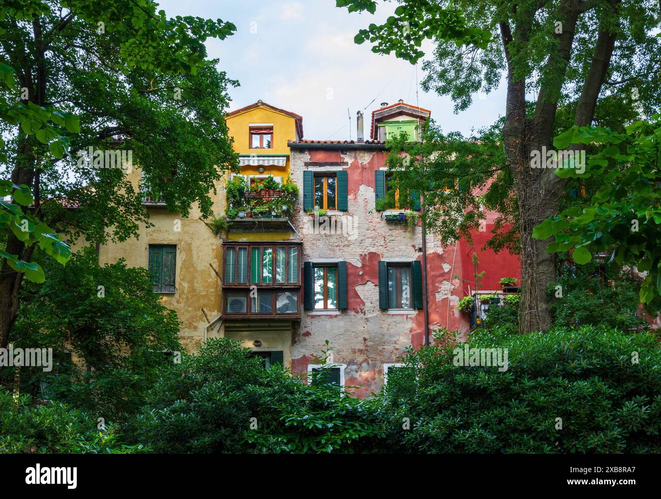 Viale Giuseppe Garibaldi, Castello, Venice Stock Photo - Alamy