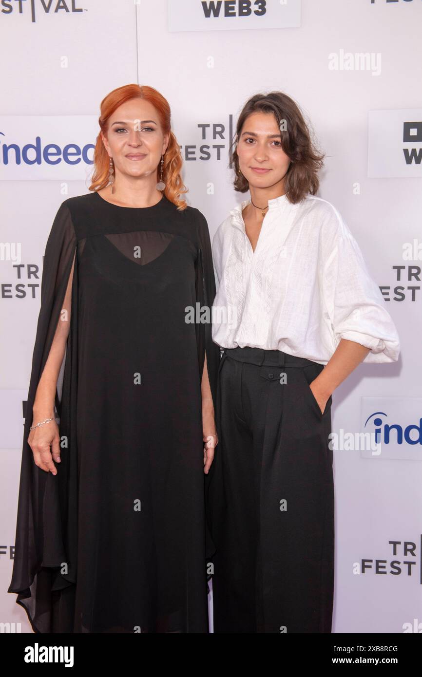 (L-R) Anna Neistat and Solomila Stasiv attend "The Crane's Call ...