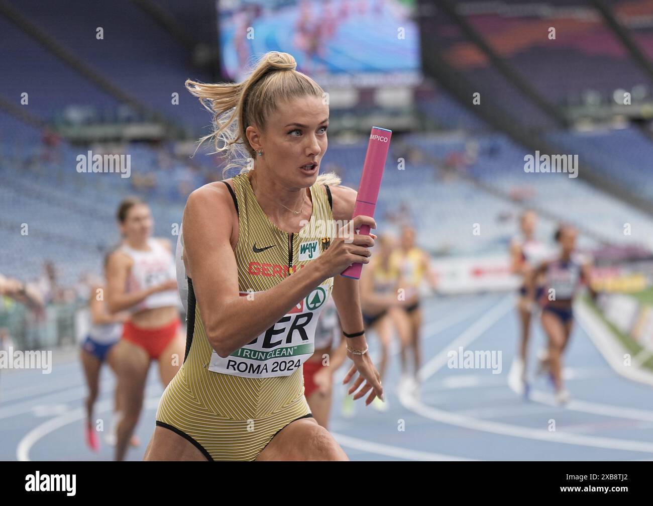 Rome, Italy. 11th June, 2024. Athletics: European Championships ...