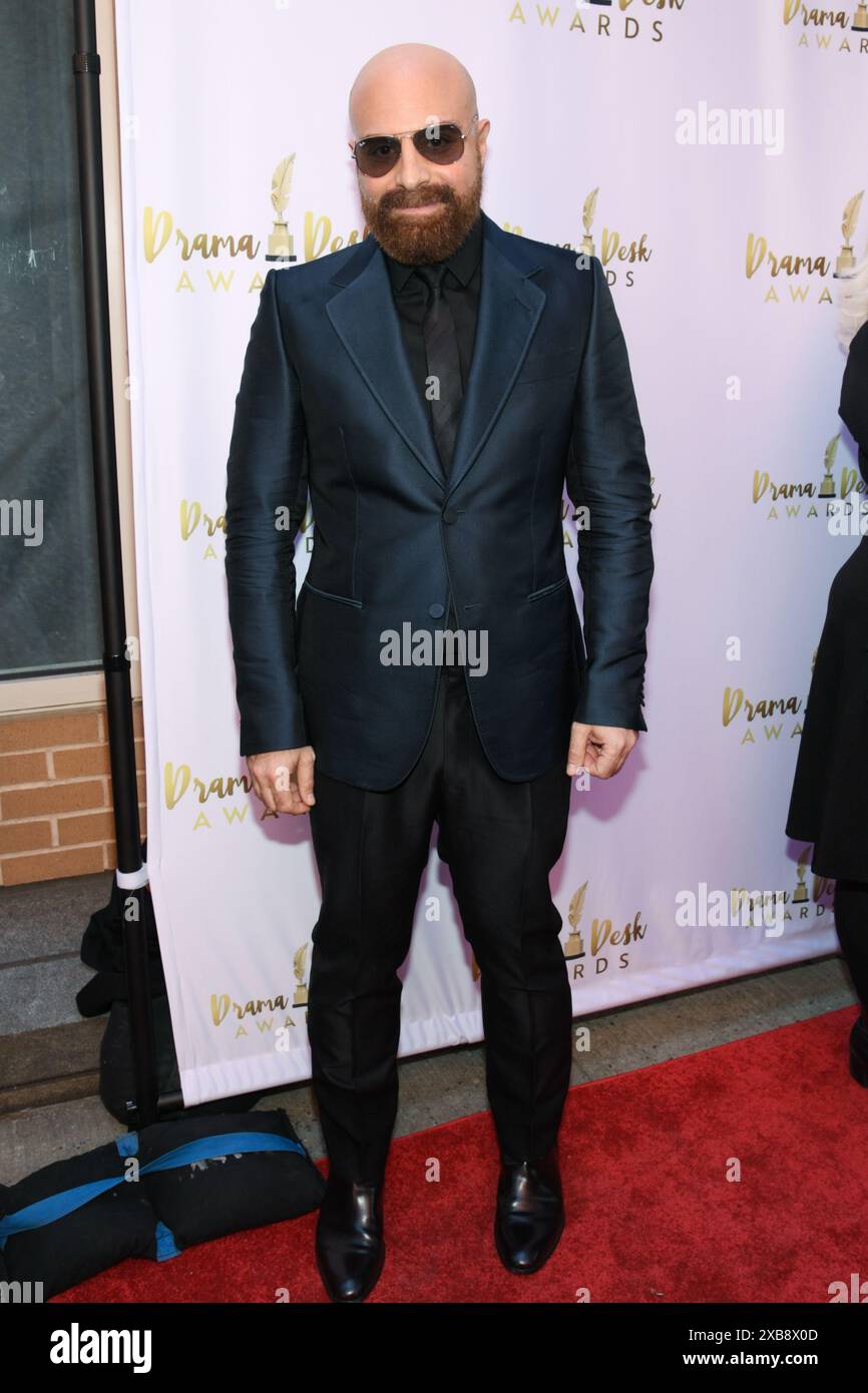 David Adjmi attending the 2024 Drama Desk Awards at NYU Skirball Center ...