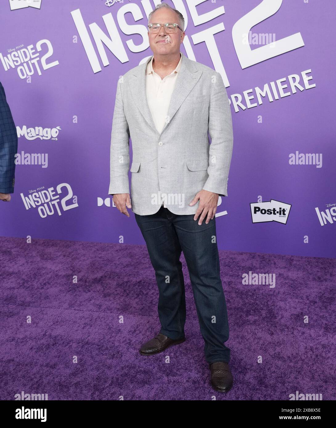 Los Angeles, USA. 10th June, 2024.Mark Nielsen arrives at the Disney ...