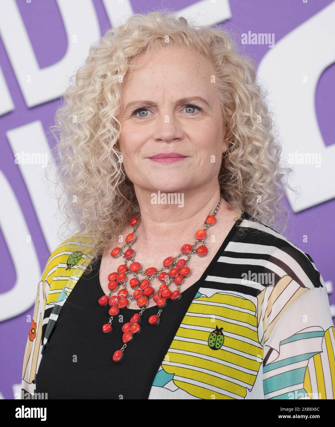 Meg LeFauve arrives at the Disney And Pixar's INSIDE OUT 2 World ...