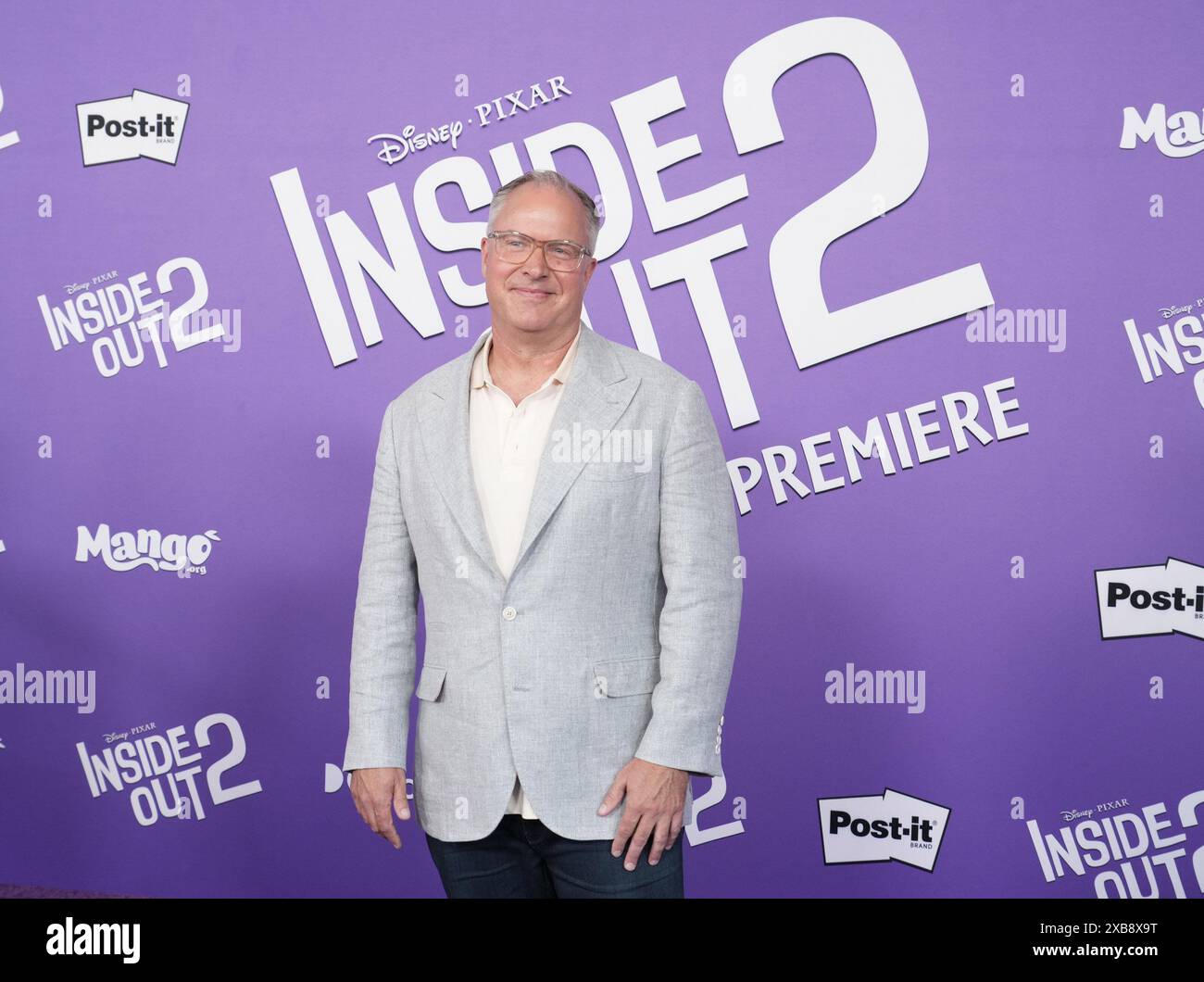 Mark Nielsen arrives at the Disney And Pixar's INSIDE OUT 2 World ...