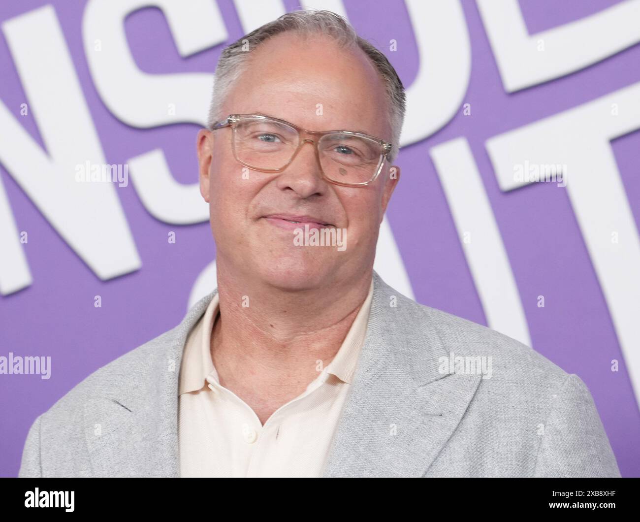 Mark Nielsen arrives at the Disney And Pixar's INSIDE OUT 2 World ...