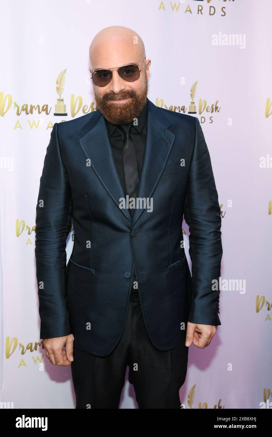 New York, USA. 10th June, 2024. David Adjmi attending the 2024 Drama ...