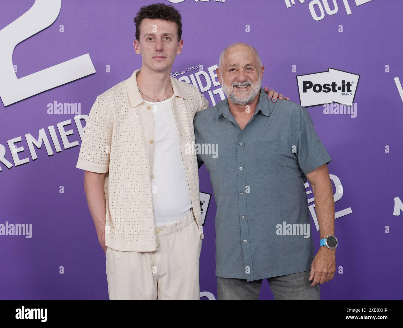 (L-R) Aidan Disney and Roy Patrick Disney at the Disney And Pixar's ...