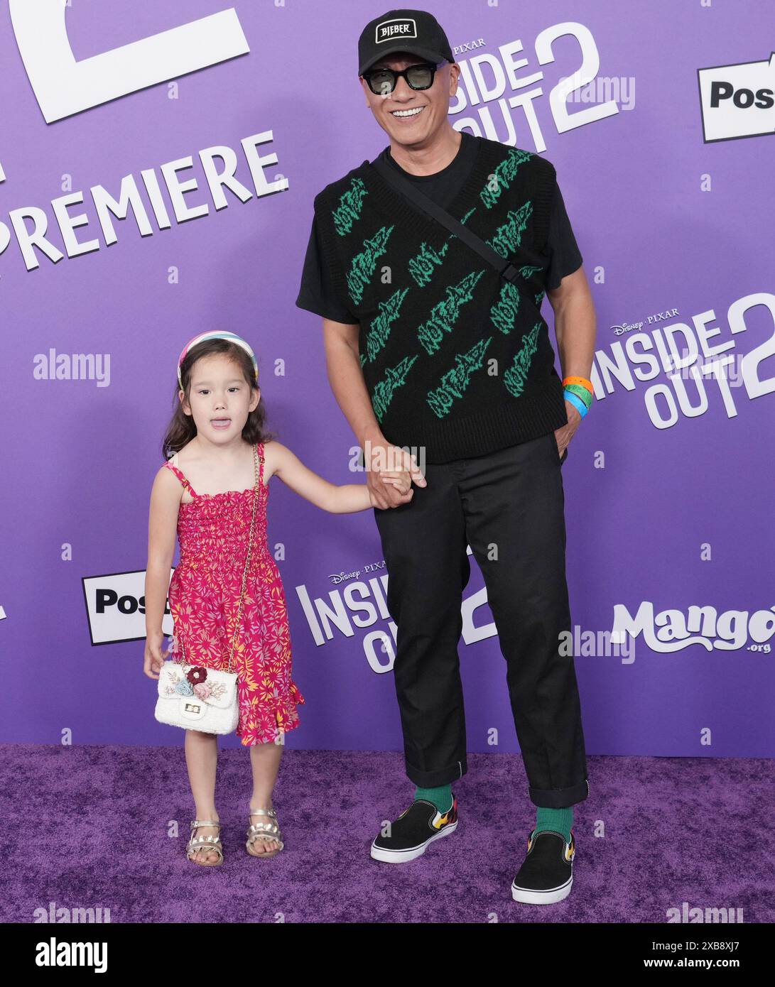 Los Angeles, USA. 10th June, 2024. Joe Zee and Daughter arrives at the ...
