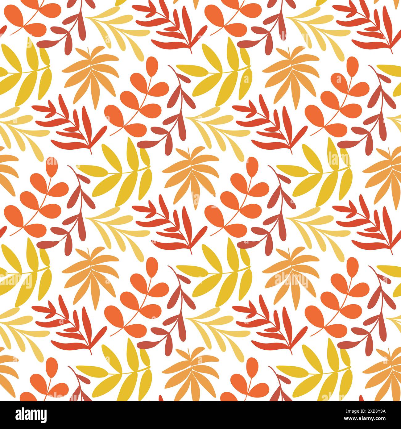 Colorful autumn leaves background vector graphics Stock Vector Image ...