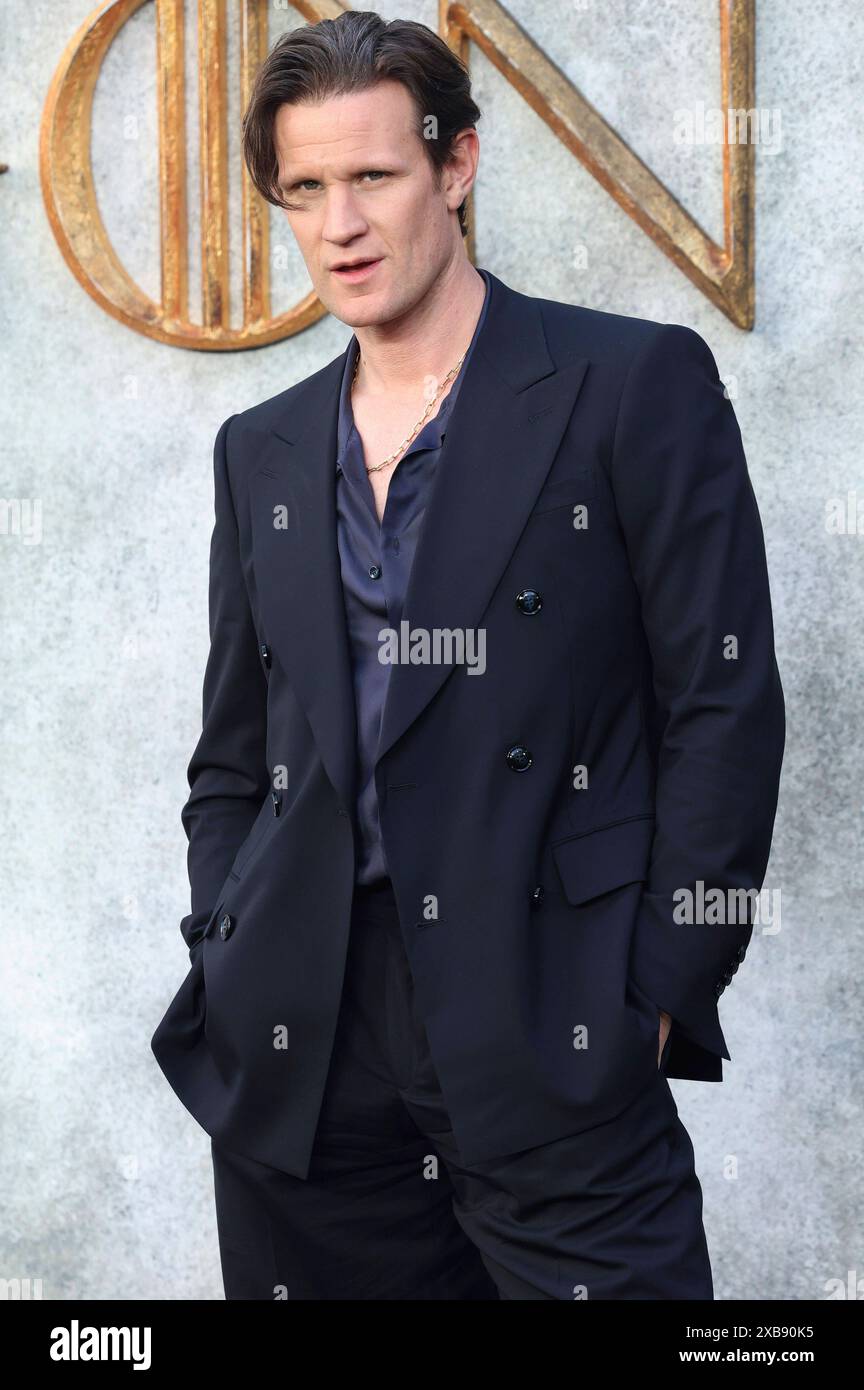 Matt Smith bei der Premiere der 2. Staffel der Sky Now Serie House of ...