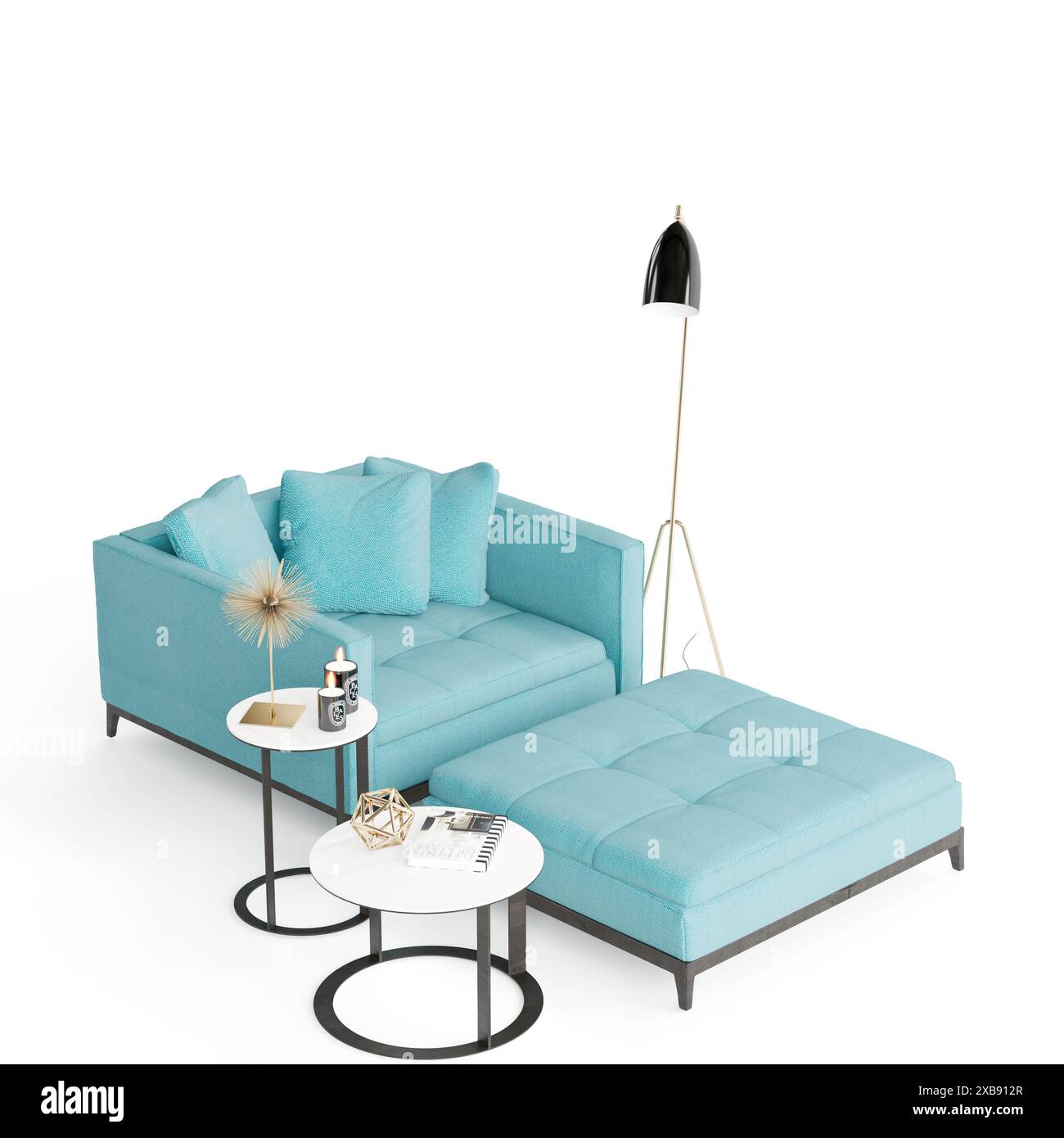 Small living room house Cut Out Stock Images & Pictures - Alamy