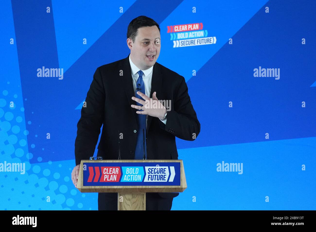 Lord Ben Houchen speaks at the Conservative Party General Election ...