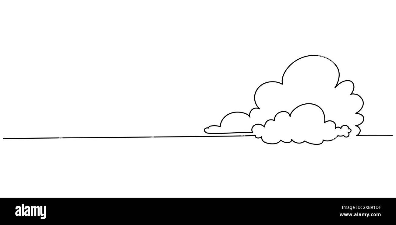 Cloud storage one line art hi-res stock photography and images - Alamy
