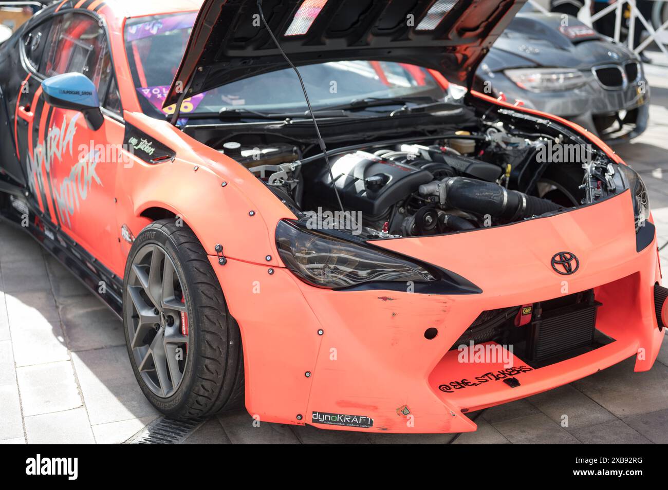 The engine swap carried out on this fifth generation Toyota Supra A90 ...