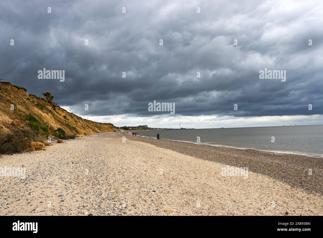 The light sandy soils of the Suffolk Coast are prone to erosion. Severe ...