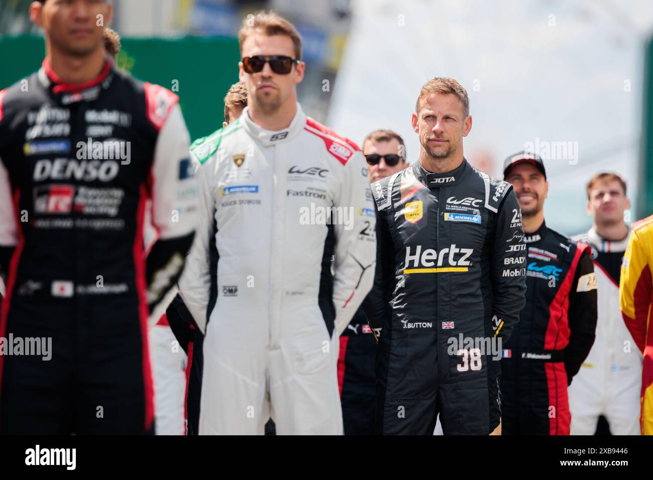BUTTON Jenson (gbr), Hertz Team Jota, Porsche 963 #38, Hypercar, FIA ...