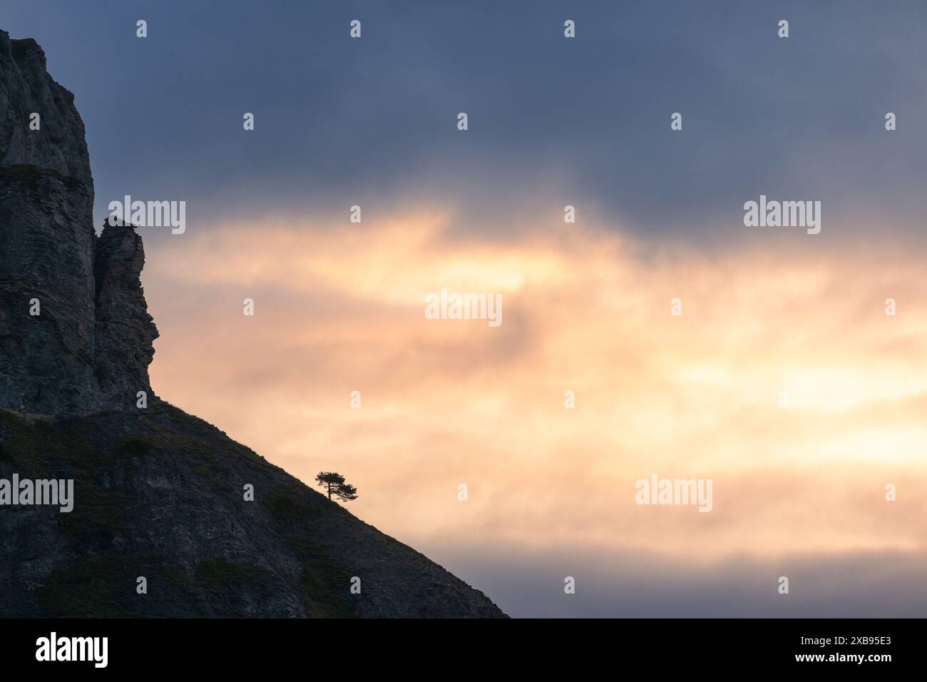 Dark colored rock formation hi-res stock photography and images - Alamy
