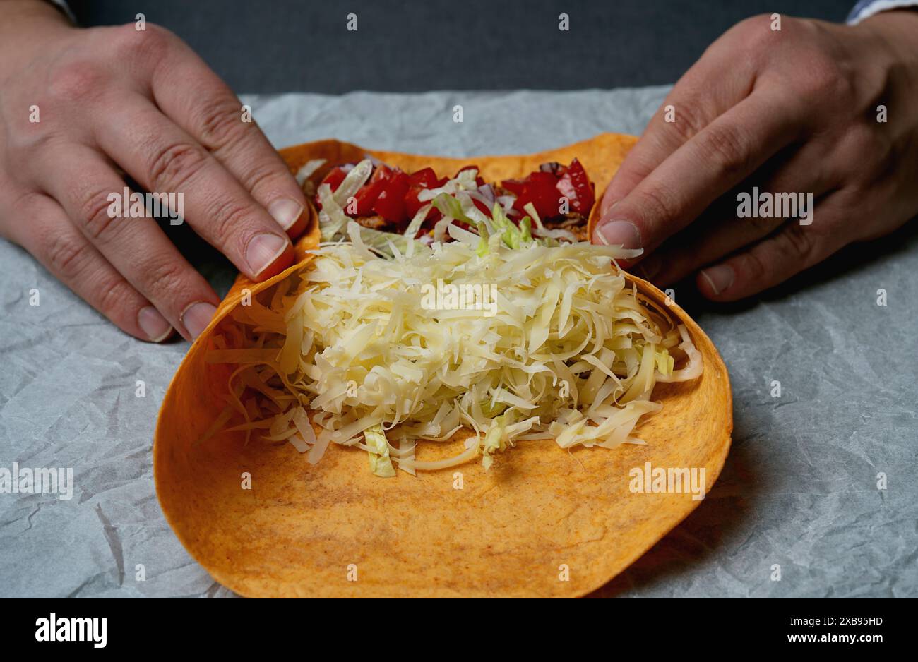 Close up tomato rolling on hi-res stock photography and images - Alamy