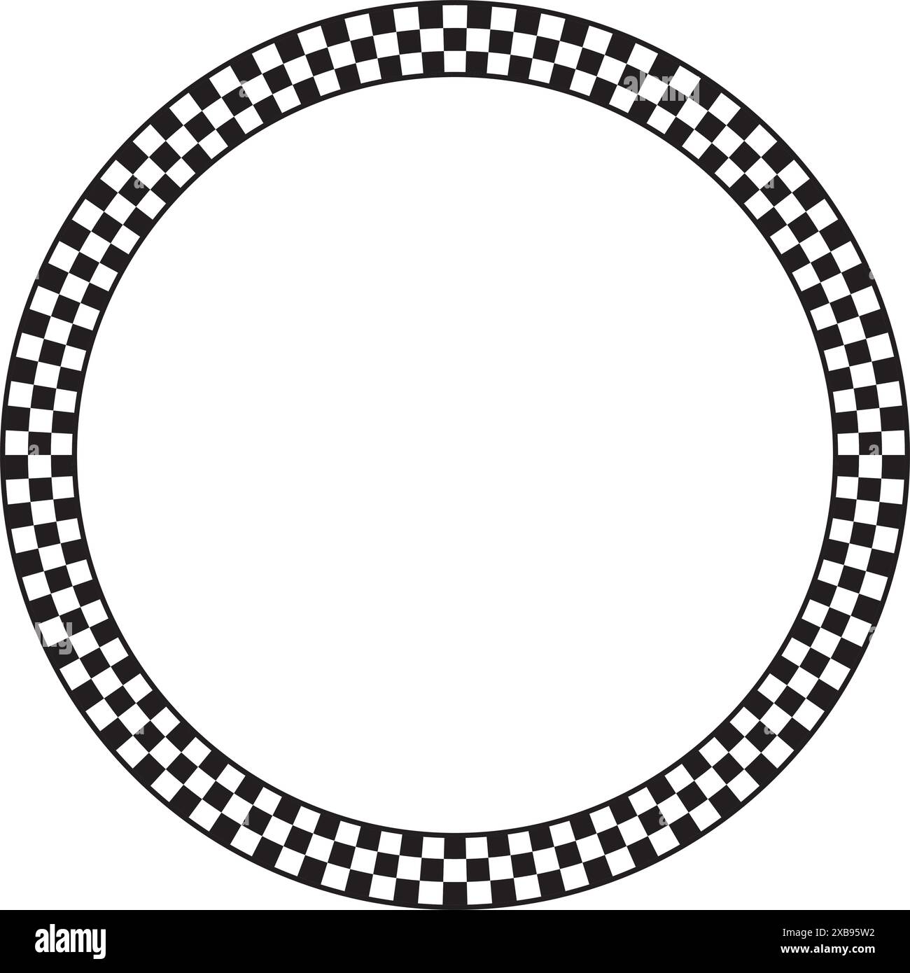 Checkered flag border background hi-res stock photography and images - Alamy