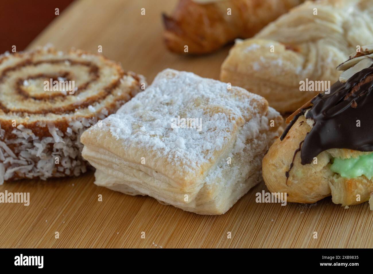 Pastries snacks items on display hi-res stock photography and images ...