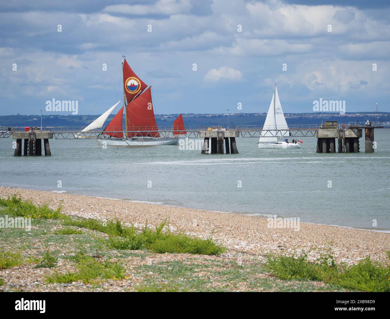 Sheerness, Kent, UK. 11th June, 2024. UK Weather: sunny in Sheerness ...