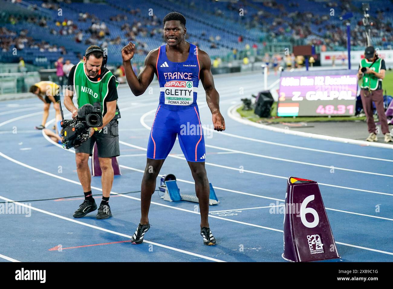 Rome, Italy. 10th June, 2024. Rome, Italy, June 10th 2024: Makenson ...