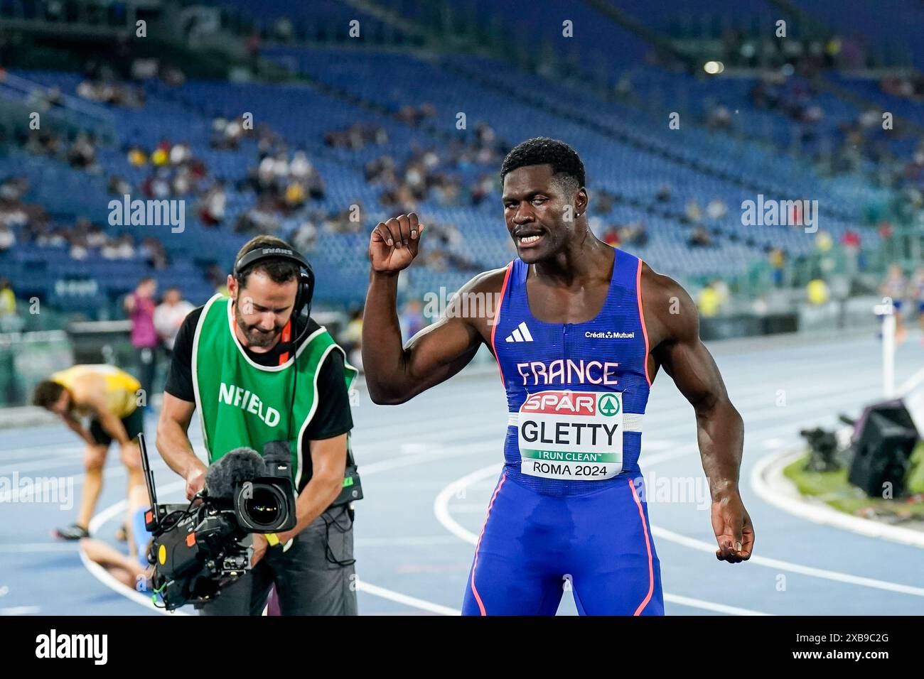 Rome, Italy. 10th June, 2024. Rome, Italy, June 10th 2024: Makenson ...