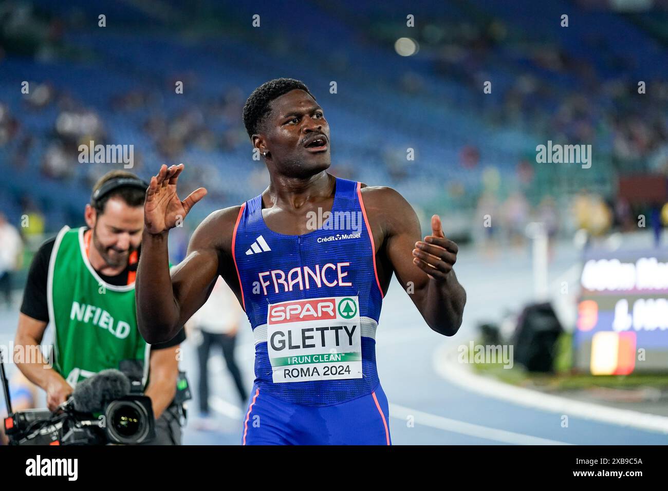 Rome, Italy. 10th June, 2024. Rome, Italy, June 10th 2024: Makenson ...