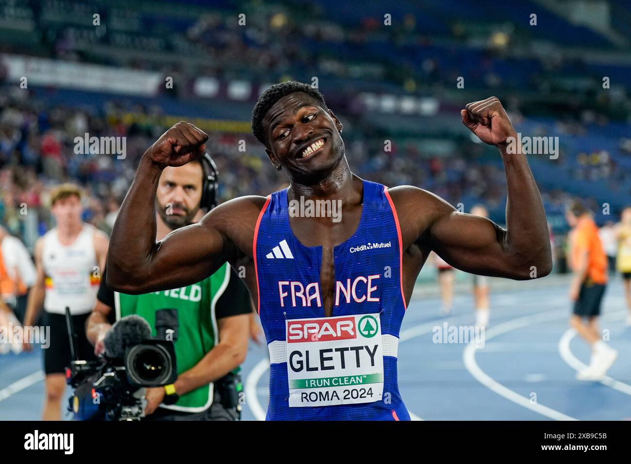Rome, Italy. 10th June, 2024. Rome, Italy, June 10th 2024: Makenson ...