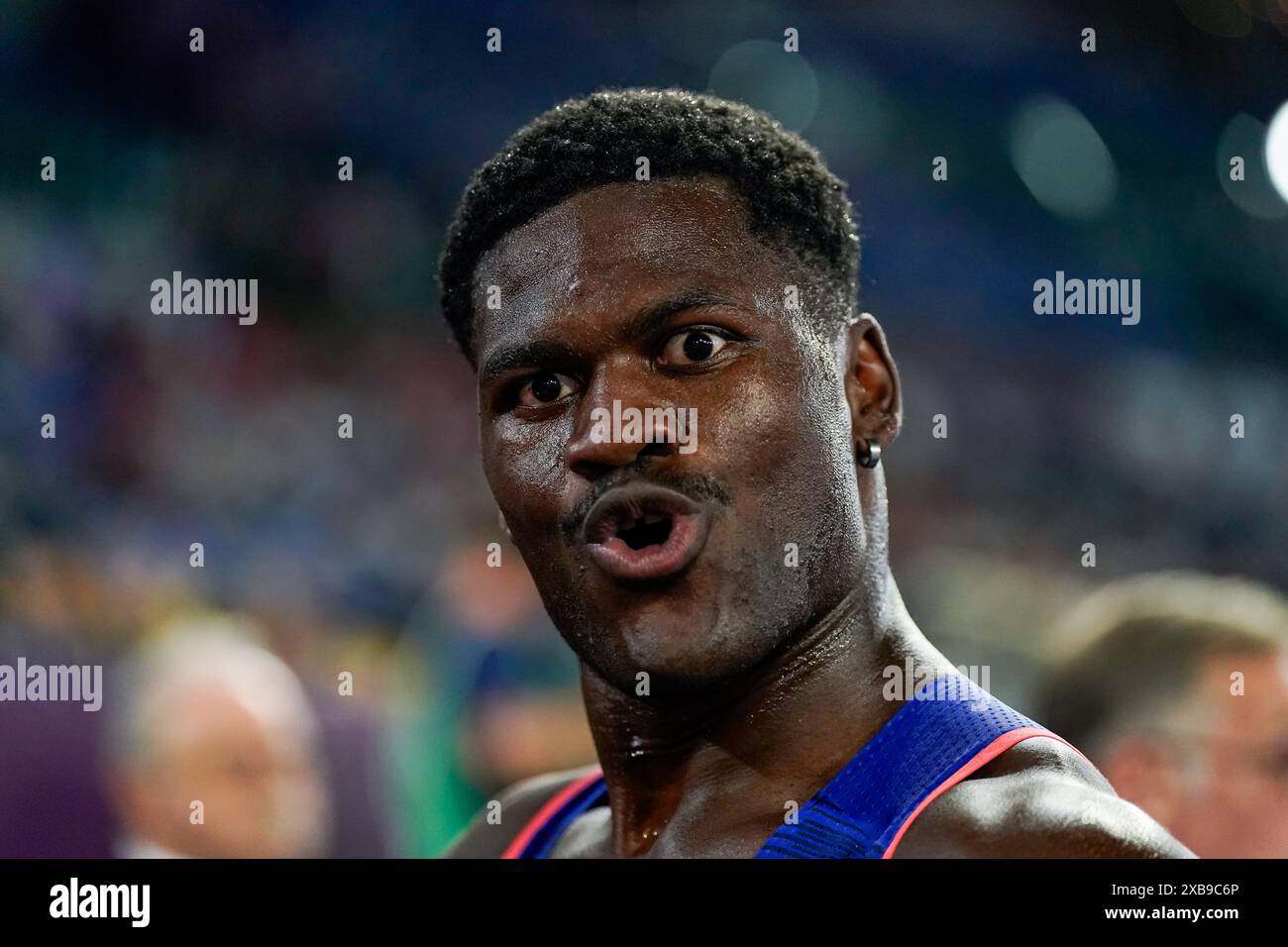 Rome, Italy. 10th June, 2024. Rome, Italy, June 10th 2024: Makenson ...