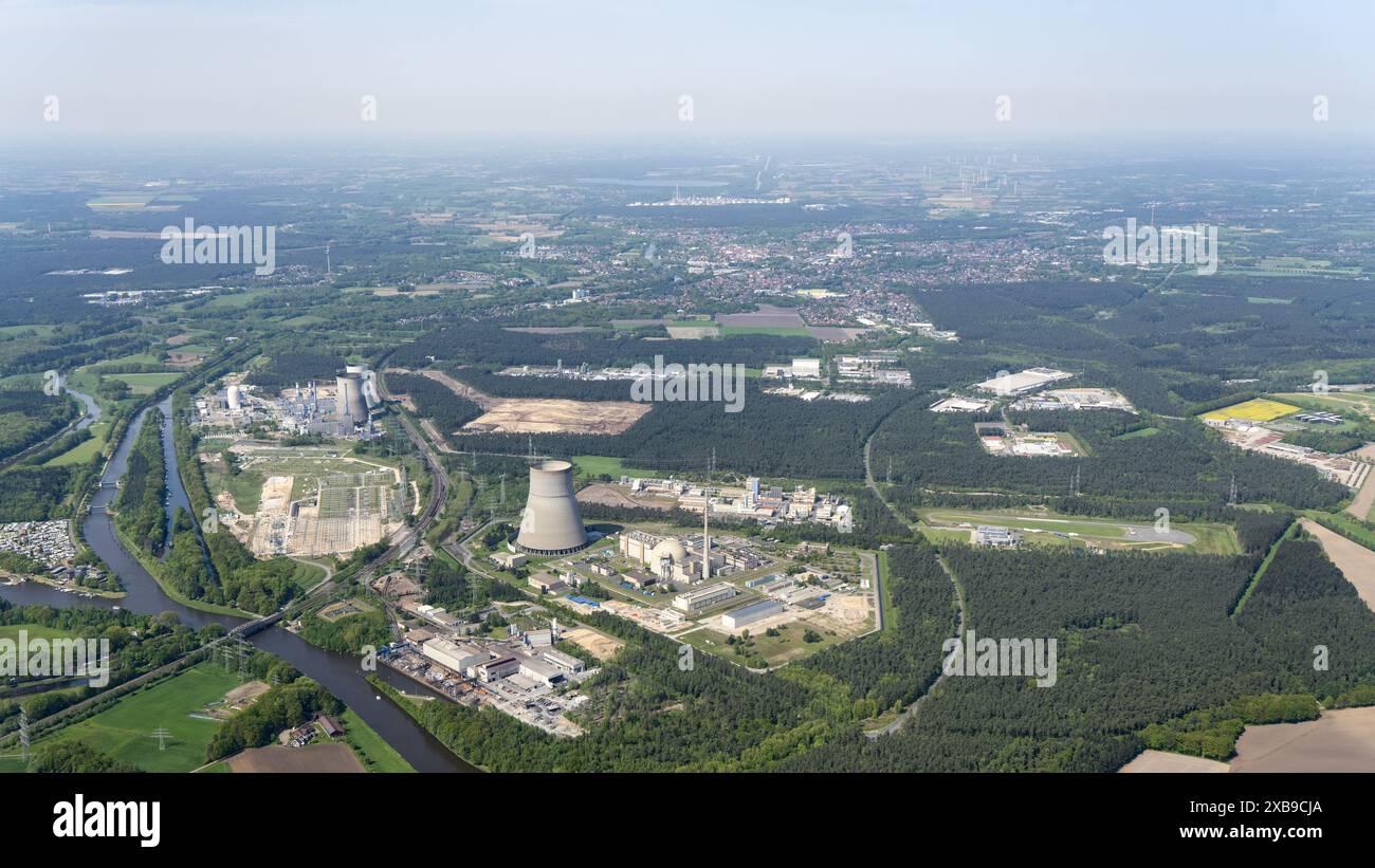 This German power plant, Kernkraftwerk Lingen, is also being dismantled ...