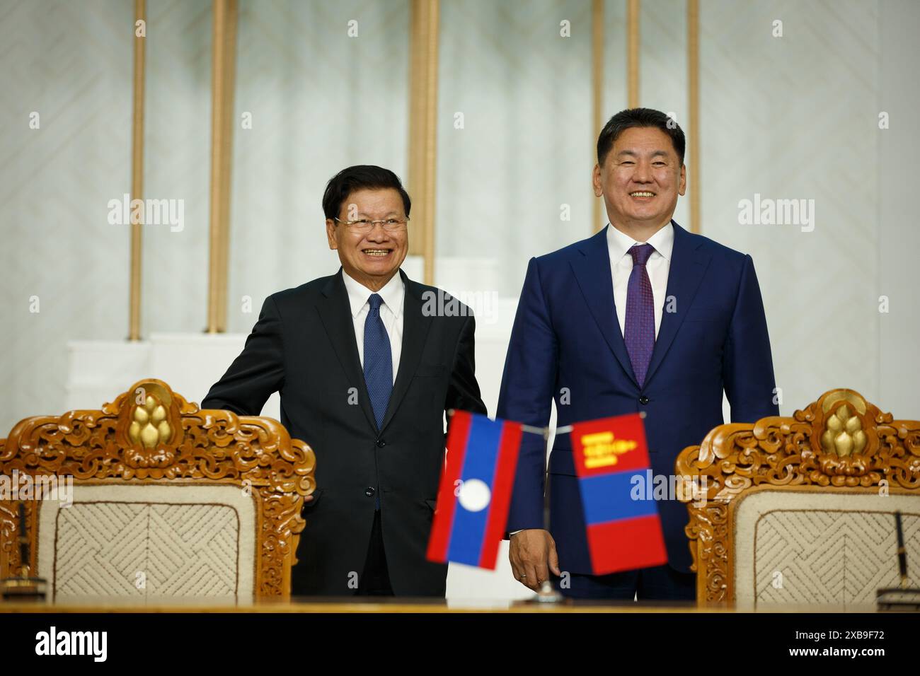 Ulaanbaatar, Mongolia. 11th Jun, 2024. At the invitation of the ...