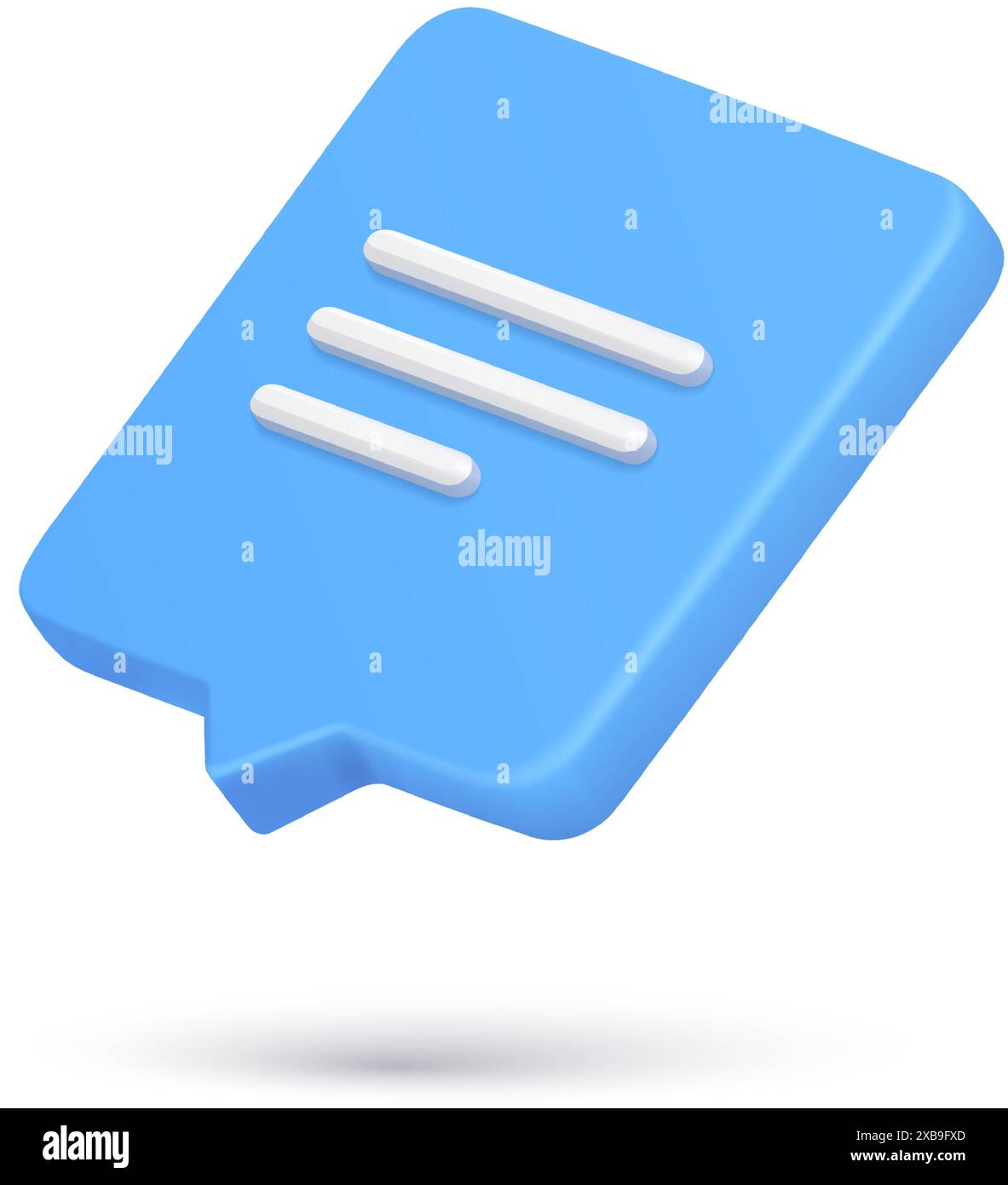 Sms text icon isometric Stock Vector Images - Alamy