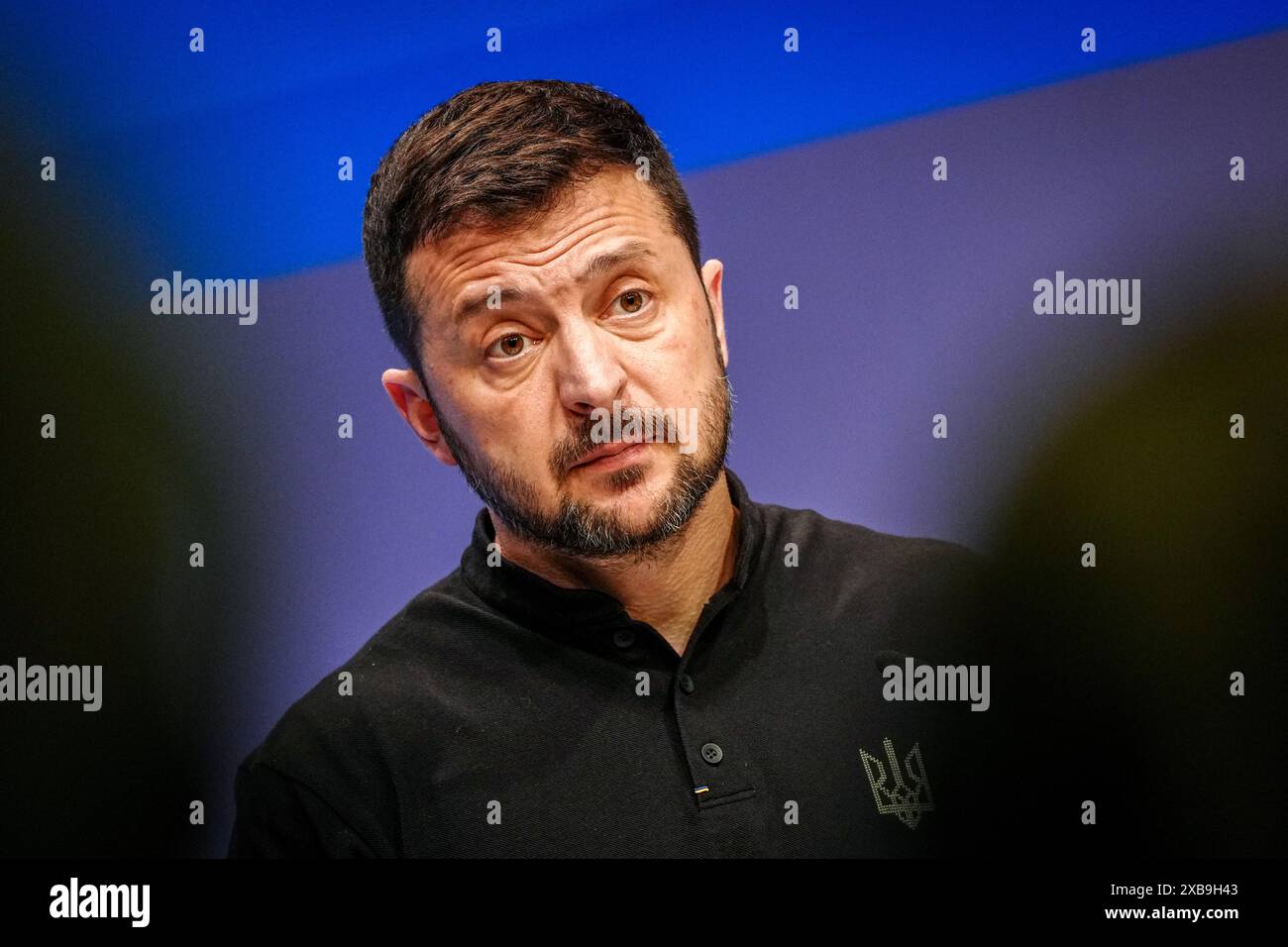 Berlin, Germany. 11th June, 2024. Volodymyr Zelensky, President of ...