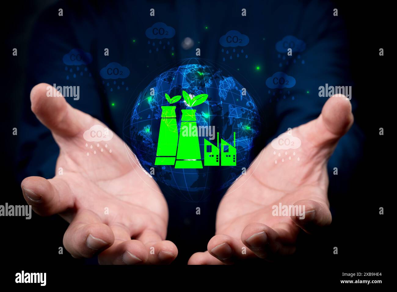 Climate change icon hi-res stock photography and images - Alamy