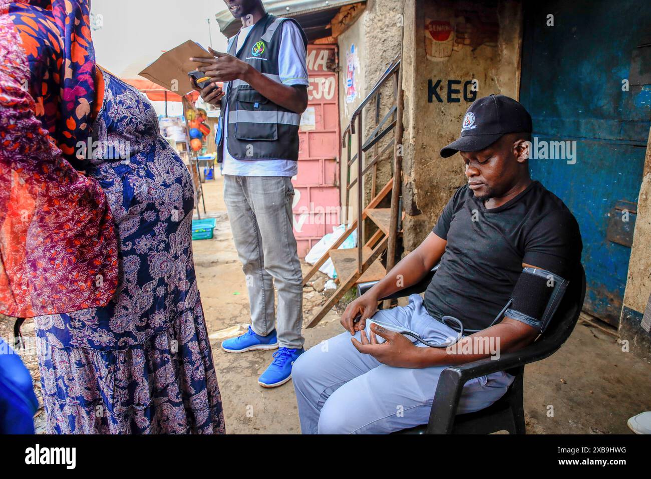 A community health volunteer (CHVs) from Plan International Kenya ...