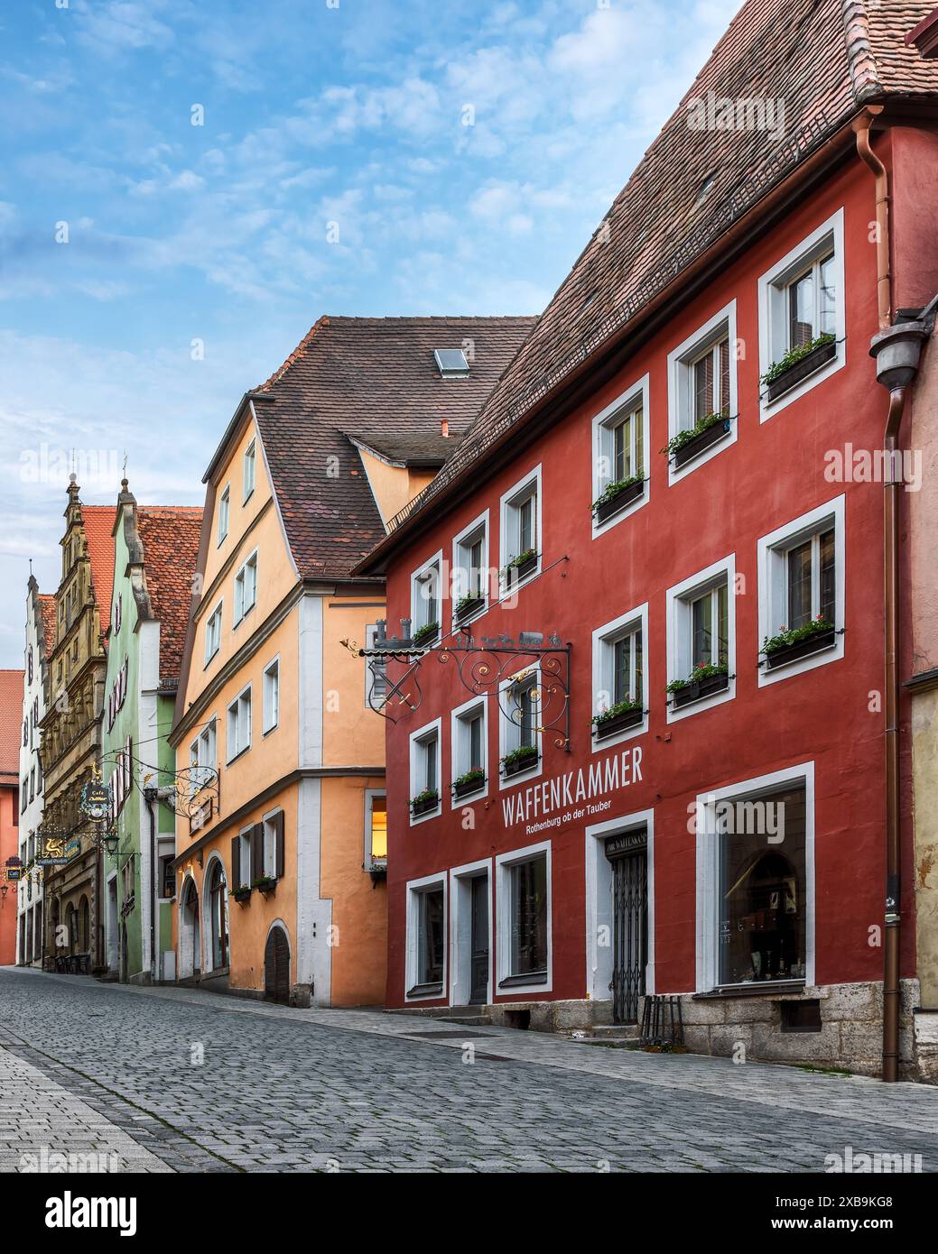 The magical old town in Rothenburg ob der Tauber and its beautiful ...