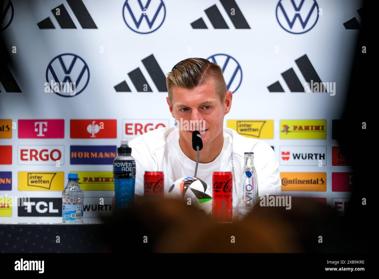 Toni Kroos (Deutschland , #08), GER, DFB, Pressekonferenz, Fussball ...