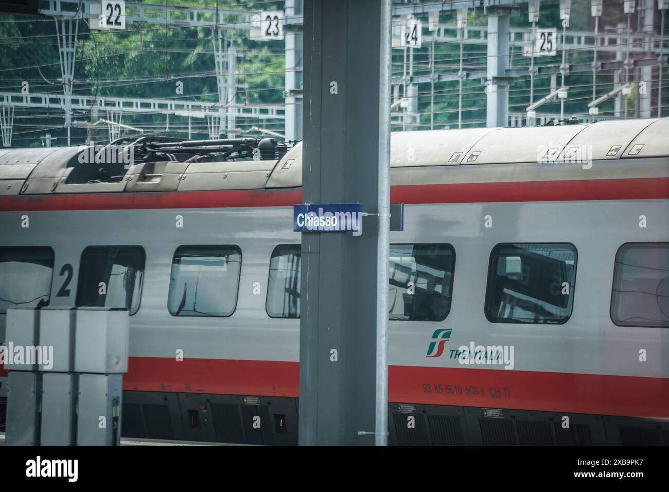 Chiasso, Bahnhof, Grenzbahnhof, Schweiz, Italien, Trenitalia ...