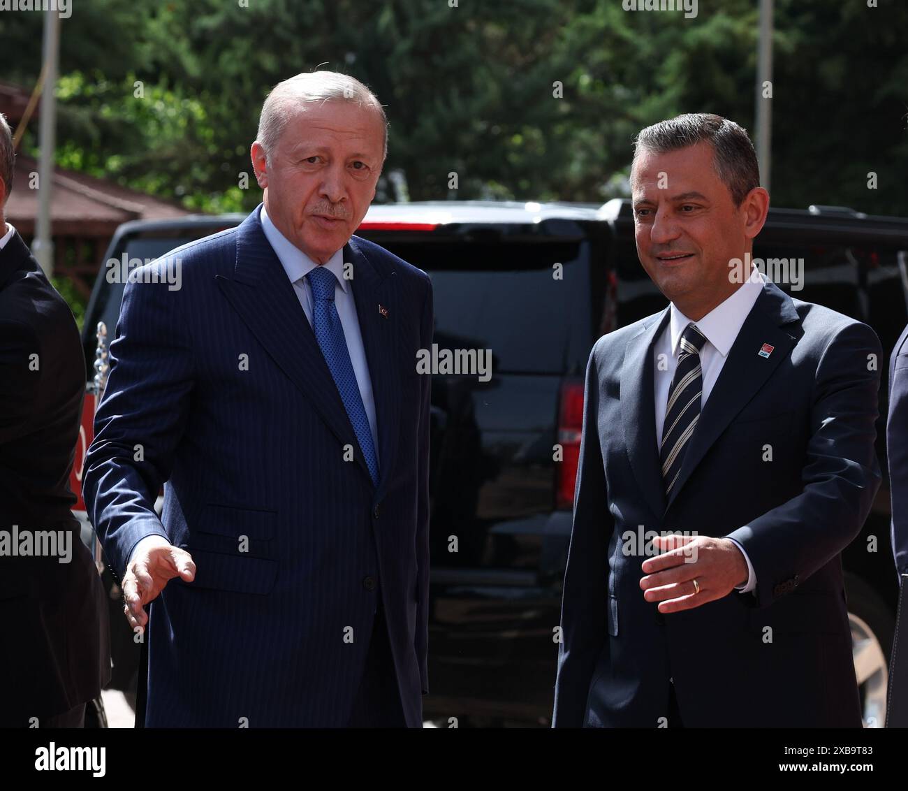 Ankara, Turkey – June 11, 2024. President of the Republic of Turkey and ...