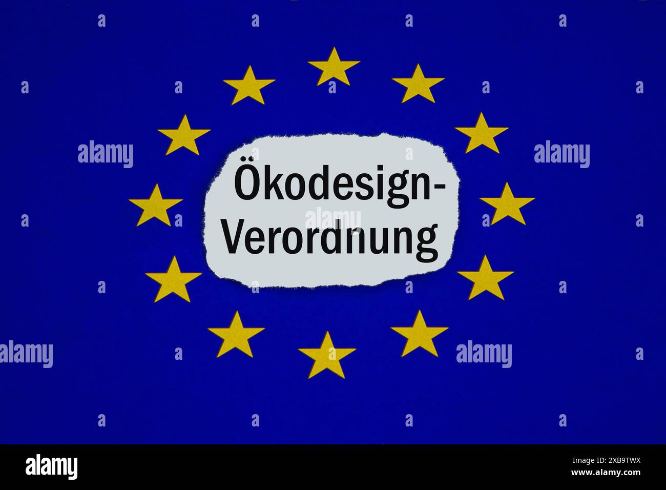EU-Symbol mit Ökodesign-Verordnung EU-Symbol mit Ökodesign-Verordnung ...