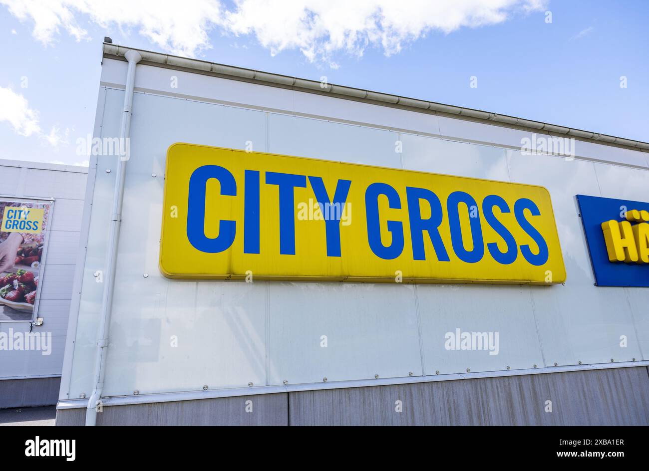 City Gross grocery store, Linköping, Sweden Stock Photo - Alamy