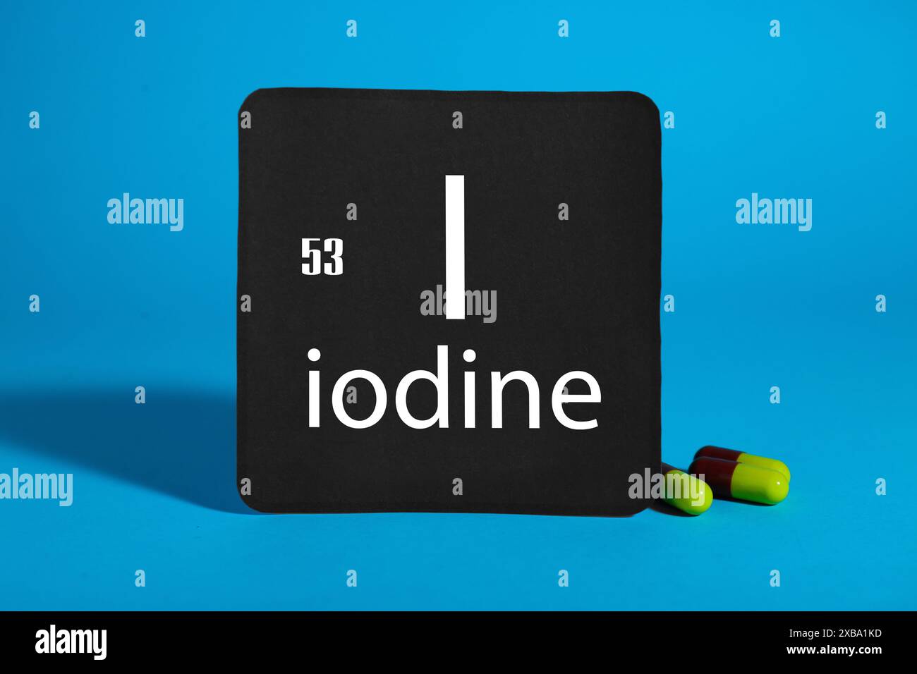 Iodine chemical element hi-res stock photography and images - Alamy