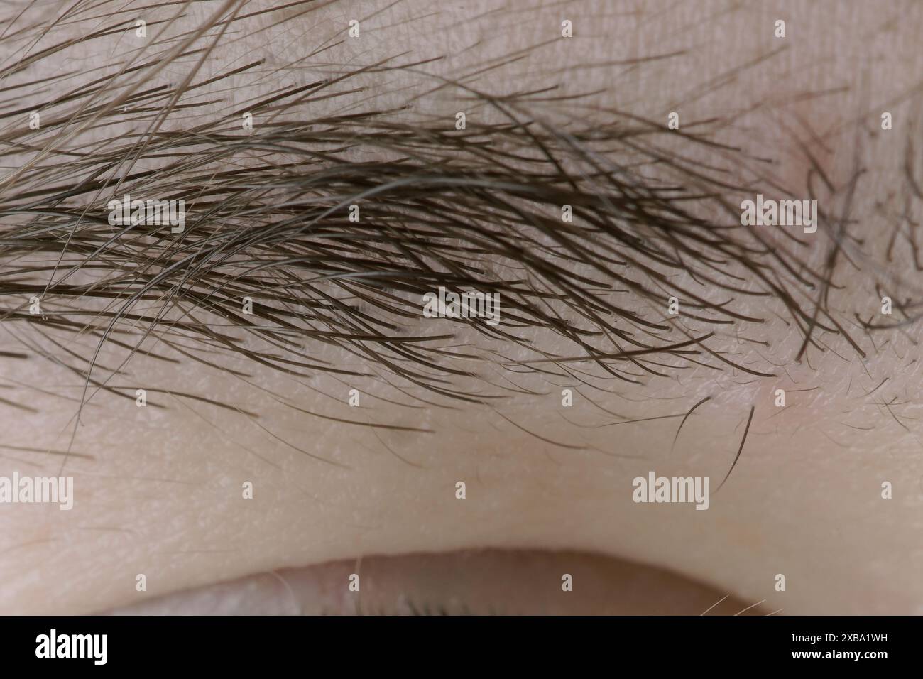 Dark eyebrow hi-res stock photography and images - Alamy