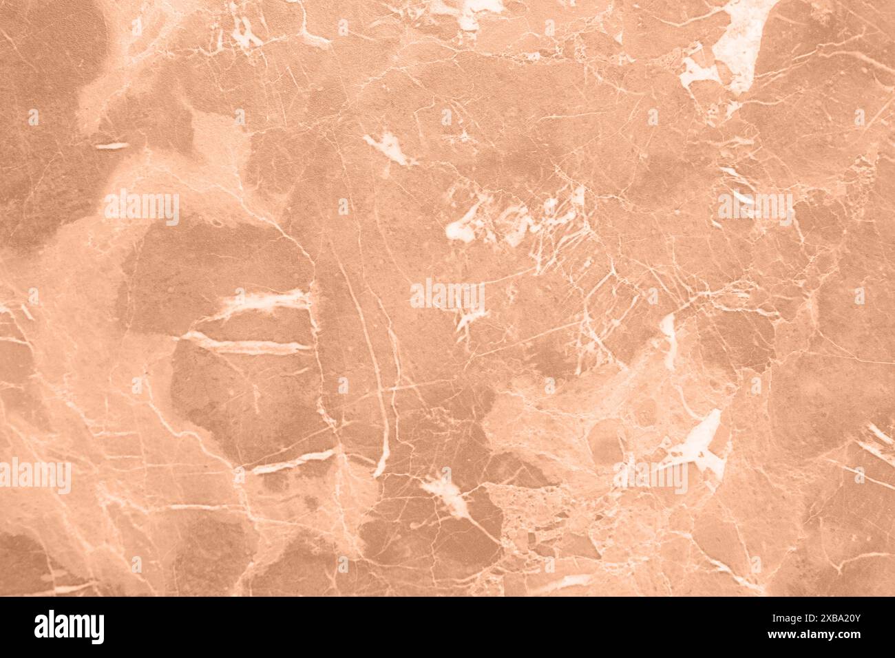 Stone surface of peach fuzz color, top view. Trendy shade of 2024 year ...