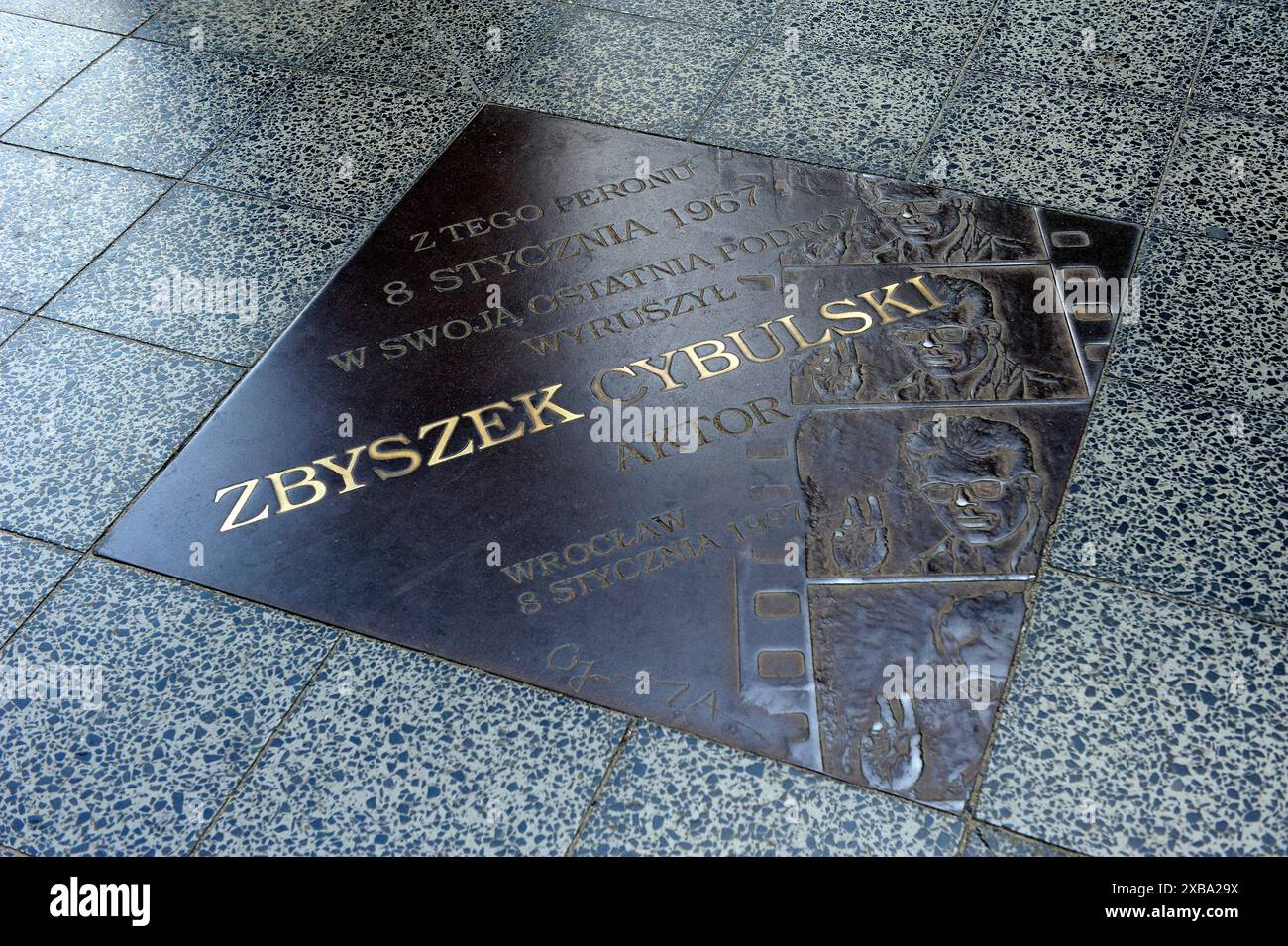 Wroclaw actor zbigniew cybulski hi-res stock photography and images - Alamy