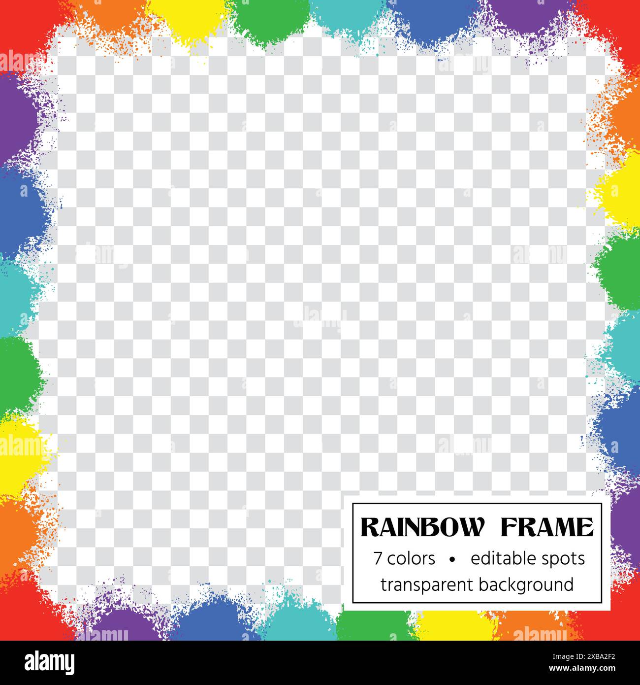 Seven colors of the rainbow Stock Vector Images - Alamy